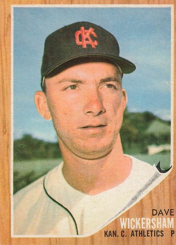 DAVE WICKERSHAM 1962 TOPPS BASEBALL #517 | eBay