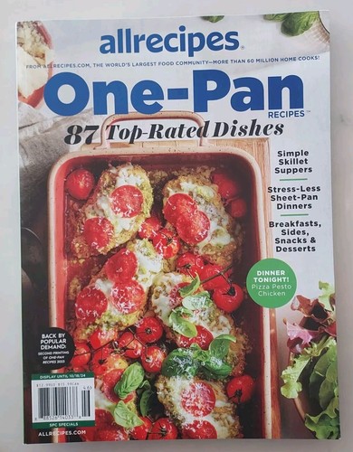 allrecipes Special One-Pan Recipes Magazine 87 Top Rated Dishes | eBay