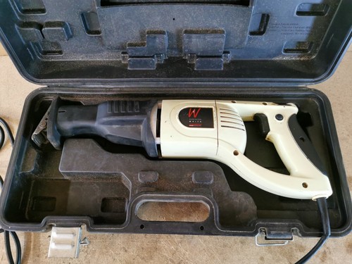 AXMINSTER WHITE 240V RECIPROCATING SAW AND CASE REF1526 | eBay UK