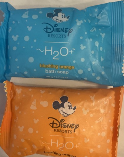 Walt Disney Resorts Mickey H20 Bath/Facial Soap Travel Size 2 Pack 1.7 ...