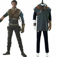 Anakin Skywalker Episode 3 dark chocolate brown Faux Leather tabards ...