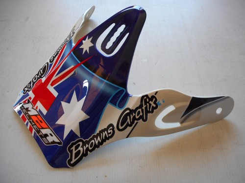 M2R REV-X3.1 DEAN FERRIS REPLICA MOTOCROSS HELMET VISOR / PEAK ...