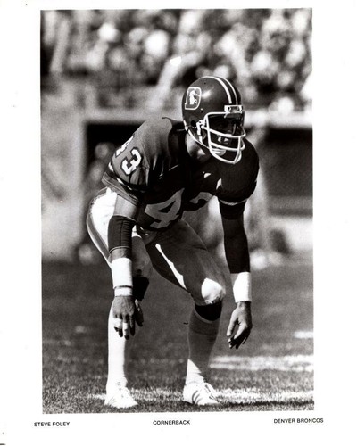 Steve Foley Denver Broncos - Football Press Photo | eBay