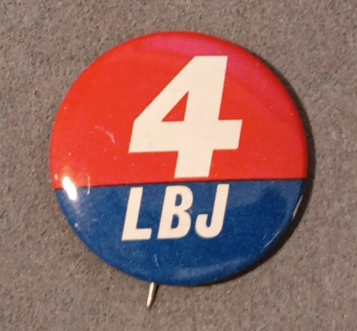 "LBJ 4" Lyndon Johnson 1” pinback button pin | eBay
