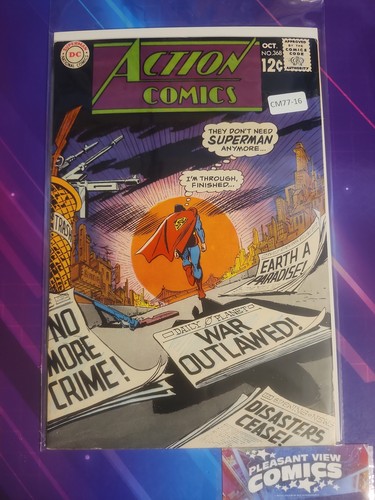 ACTION COMICS #368 VOL. 1 HIGH GRADE DC COMIC BOOK CM77-16 | eBay