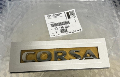 Vauxhall Corsa Car Exterior Badges & Emblems for sale | eBay UK