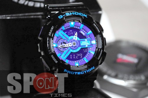 Casio G-Shock Hyper Colors Big Face Watch GA-110HC-1 | eBay