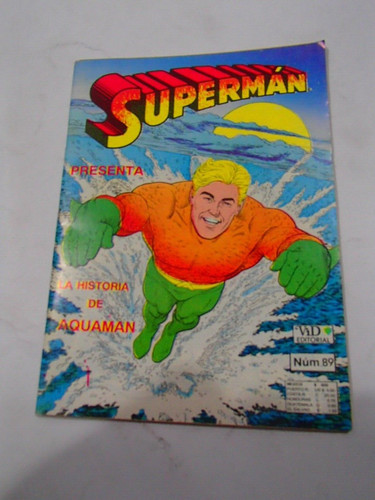 Superman presents Aquaman Mexican Comic book | eBay