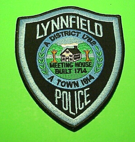 LYNNFIELD MASSACHUSETTS 1782 MA 5" POLICE PATCH FREE SHIPPING!!! | eBay