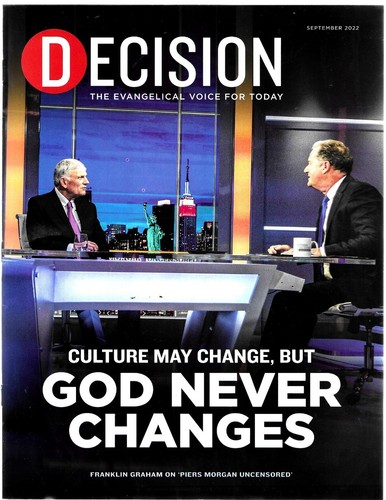 Decision Magazine September 2022 - Culture May Change, But God Never ...