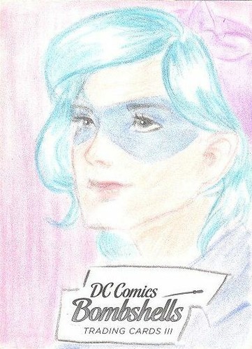 2019 DC Comics Bombshells Series 3 Deborah Colares Sketch card Of ...