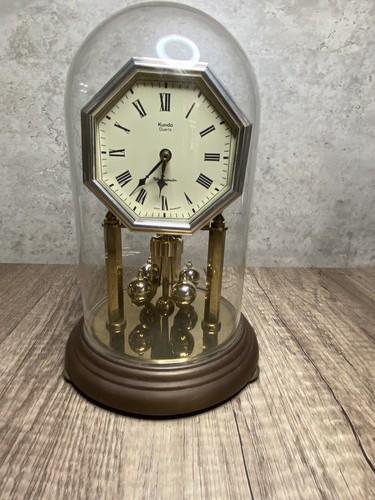 Vintage KUNDO Anniversary quartz clock, Westminster Chimes West Germany ...