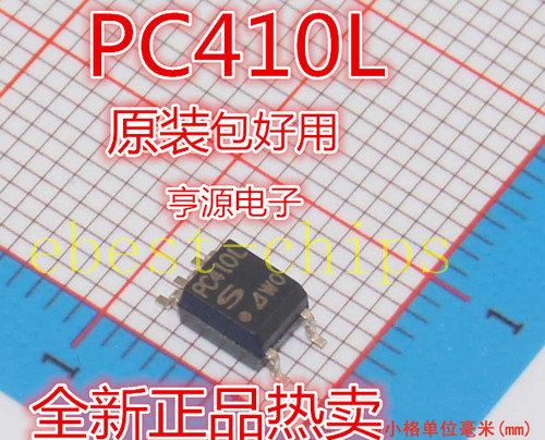 10PCS PC410L Encapsulation:SMD,High Speed Response, High CMR OPIC ...