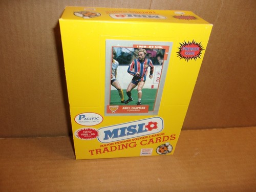 1988 Pacific MISL Major Indoor Soccer League Box W/36 Packs Trading ...