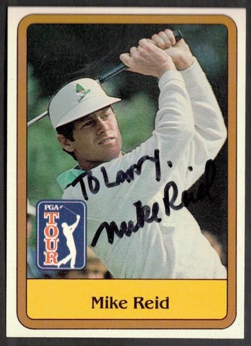 1981 Donruss Golf Mike Reid Card #9 Autograph Signed *Personalized | eBay