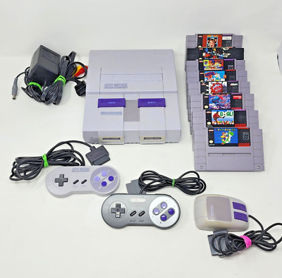 Nintendo SNES Video Game Consoles for sale | eBay