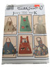 Simplicity Sewing Pattern 7208 Abbies Jiffy Six Pack Aprons Farm ...