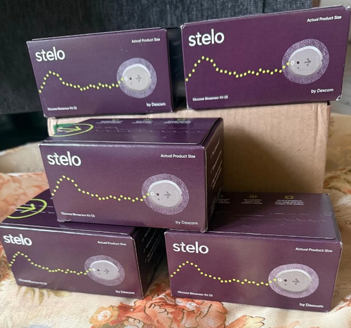 Stelo Glucose Biosensor Kit 5 Month supply, Use with your phone- (NIB ...