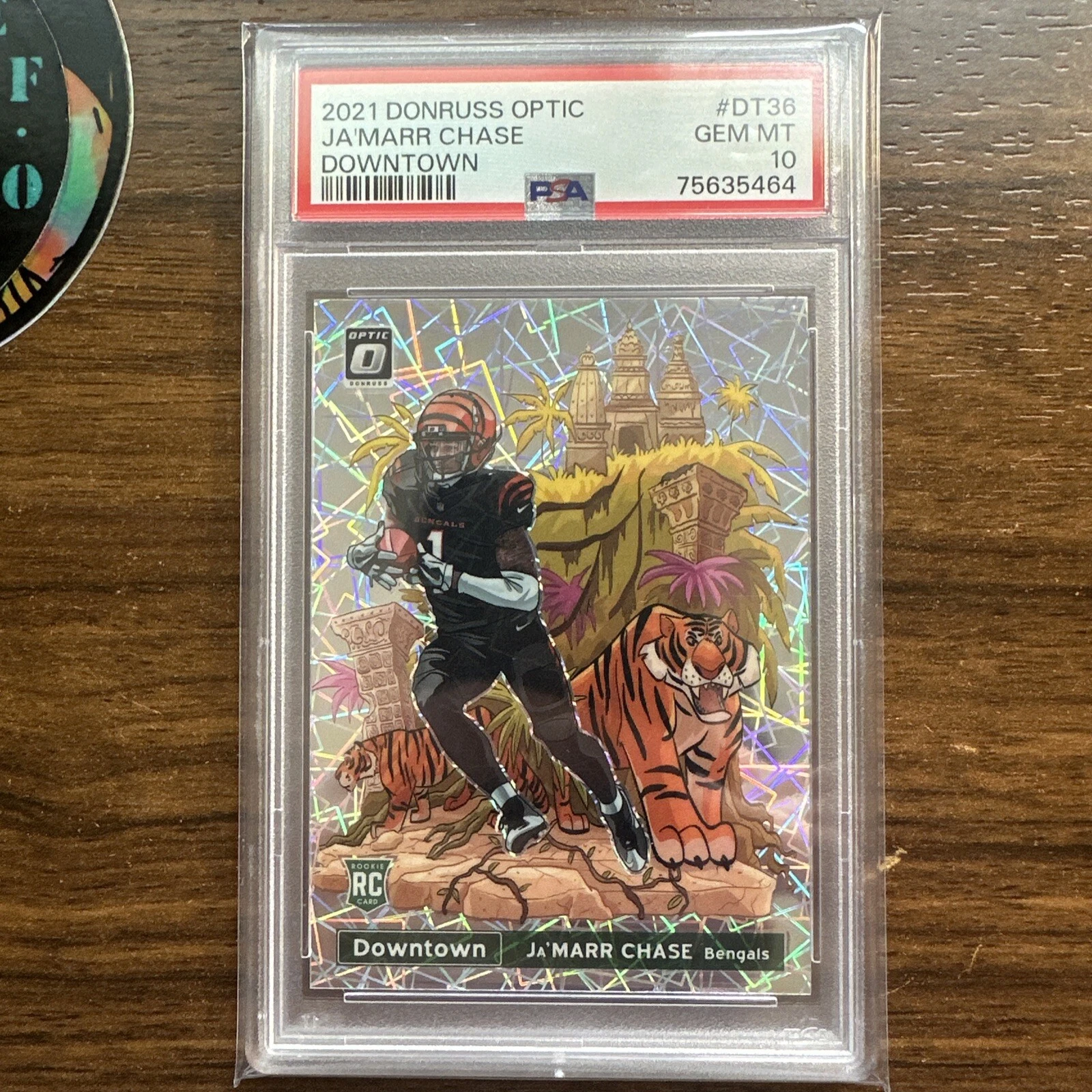 Ja'Marr Chase 2021 Optic #DT-36 Downtown PSA 10 Price Guide - Sports ...