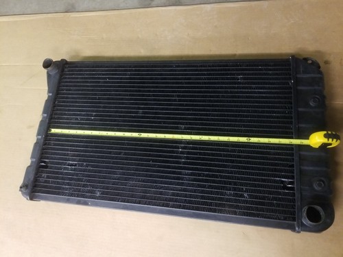 Original 68 Chevelle Monte Carlo Gto Harrison 3 Core Radiator Dated 7K ...