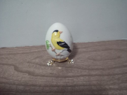 Vintage 1987 Goebel 10th Edition Annual Easter Yellow Bird Egg | eBay