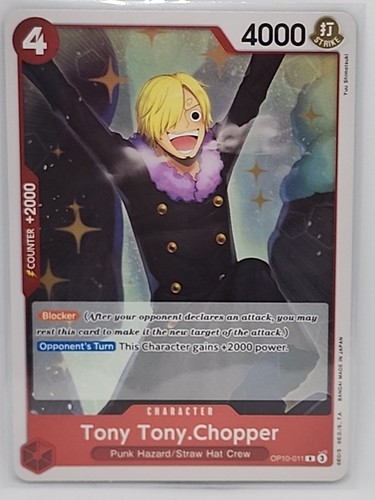 One Piece - Tony Tony.Chopper FOIL R OP10-011 | eBay
