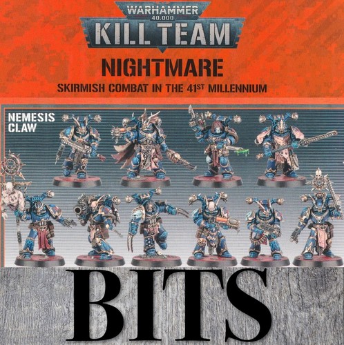 Warhammer 40K Kill Team Nightmare Chaos Marine NIGHT LORDS Nemesis Claw ...