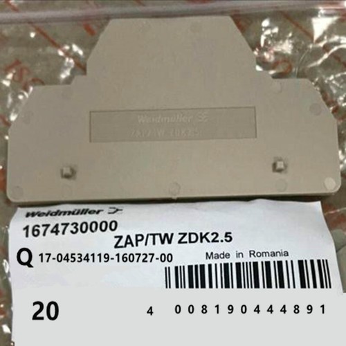 20PC/1 box NEW ZAP/TW ZDK2.5 double-layer terminal baffle #L1550Y LZ | eBay