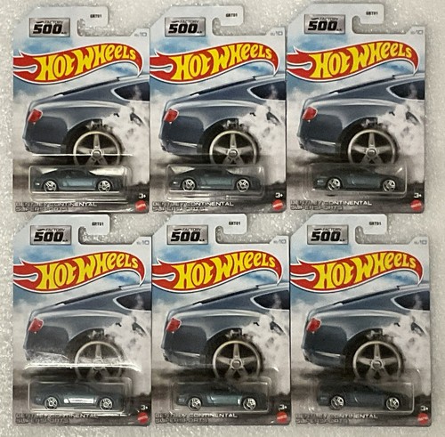 HOT WHEELS FACTORY 500 H.P. BENTLEY CONTINENTAL SUPERSPORTS LOT OF 6 | eBay