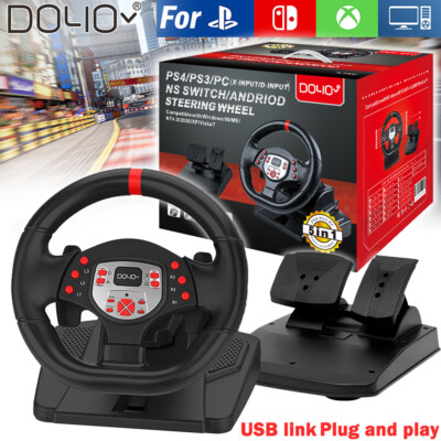 Pc Steering Wheel And Pedals for sale | eBay