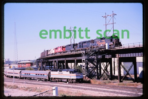 Original Slide, D&RGW Rio Grande EMD GP40 #3081 Freight AMTK Amtrak ...
