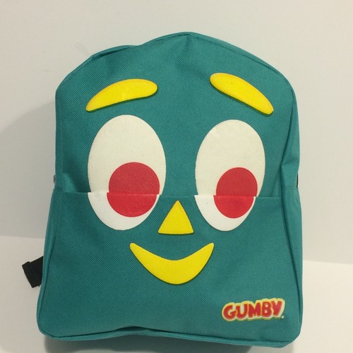 Gumby Face Mini Back Pack - 10 inch x 9 inch x 3 inch deep | eBay