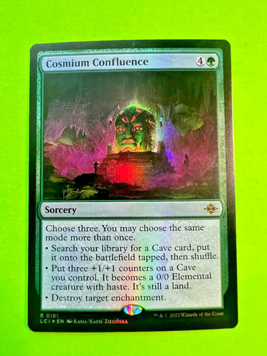 MTG The Lost Caverns of Ixalan - Cosmium Confluence - Rare - FOIL | eBay