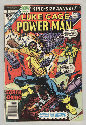 Luke Cage, Power Man Annual #1 VG 1976 | eBay