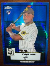 Jorge Ona Baseball Trading Card Database