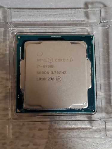 Intel Core i7-8700K Processor (3.7GHz, 6 Cores, LGA 1151) - SR3QR | eBay