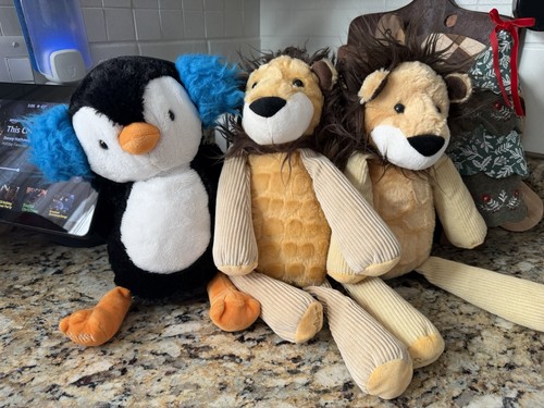 3 Scentsy Buddies, 2 Roarbert The Lion , 1 Percy The Penguin | eBay