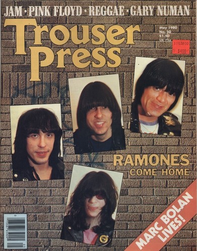 Trouser Press Magazine; #50, May '80; Ramones, Marc Bolan, Gary Numan ...