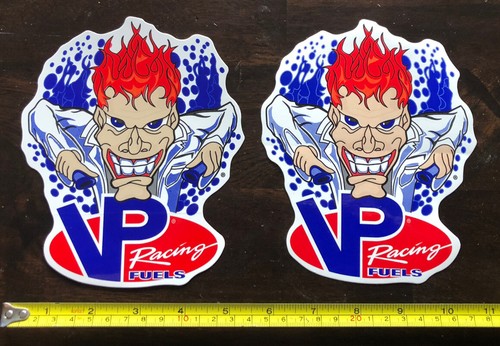 2 VP RACING FUELS /large DECALS STICKERS offroad utv mad scientist ...