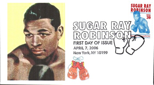 #4020 Sugar Ray Robinson Junction FDC (11620064020001) | eBay