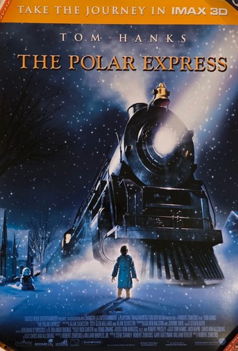 Rare IMAX 3D The Polar Express Poster | eBay