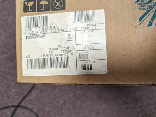 Adtran NetVanta 3430 W/ENHNCE FEAT PCK - NIB | eBay