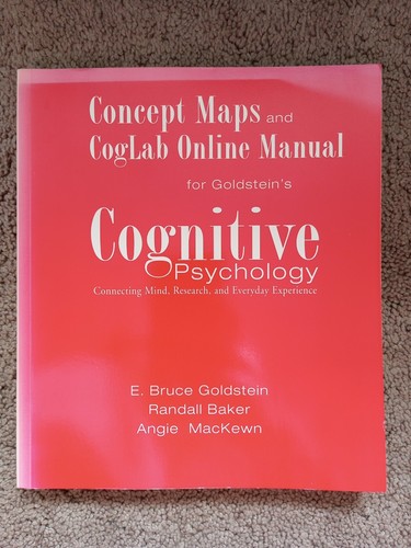 CONCEPT MAPS AND COGLAB ONLINE MANUAL FOR GOLDSTEIN'S By E. Bruce ...