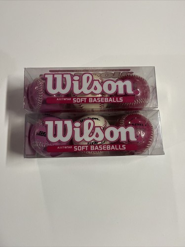 NIB Wilson Soft Baseballs 3 Pack Multi-Color A1117WTAR (2pack) | eBay