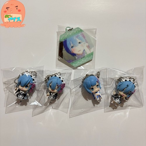 Re:Zero Rem Keychain Acrylic Capsule Collection 5 Pack Charm Authentic ...