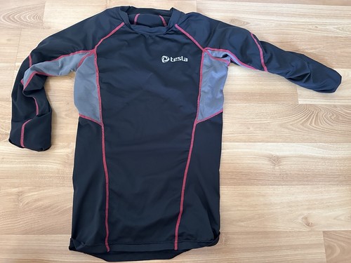 Boys Youth Medium Fitted Tesla Compression Shirt | eBay