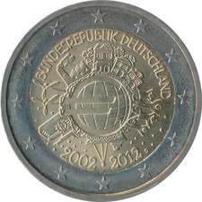 Germany 2 Euro Coins 2012 ᐅ Value, Mintage and Images at euro-coins.tv