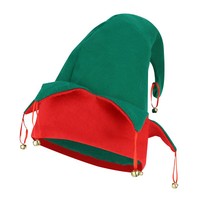 Christmas Felt Elf Hat with Bells 34689207368 | eBay