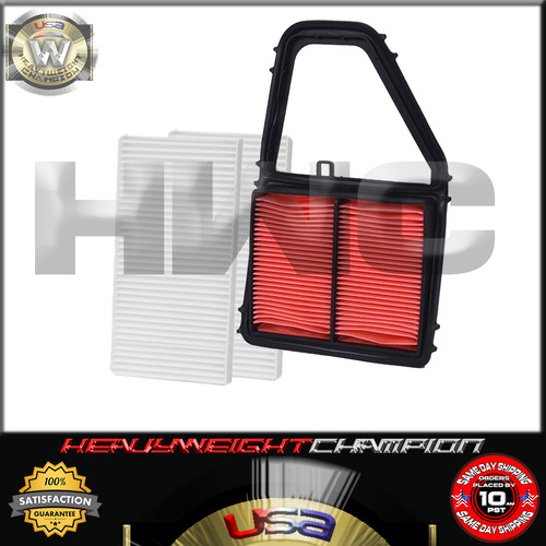 Bundle Kit Cabin A/C & Engine Air Filter for 2001-2005 HONDA CIVIC L4 1 ...