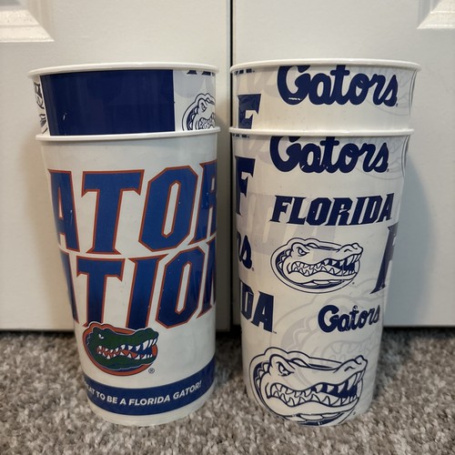 University of Florida Gators Plastic Cups Set of 4 | eBay